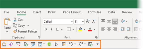 Excel Quick Access Toolbar • My Online Training Hub