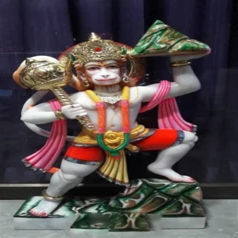 Marble Standing Hanuman Statue Price And Specifications Dixit Marble
