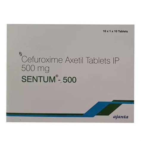 Cefuroxime 500 Mg Tablet At ₹ 133stripe Surat Id 2852651724662