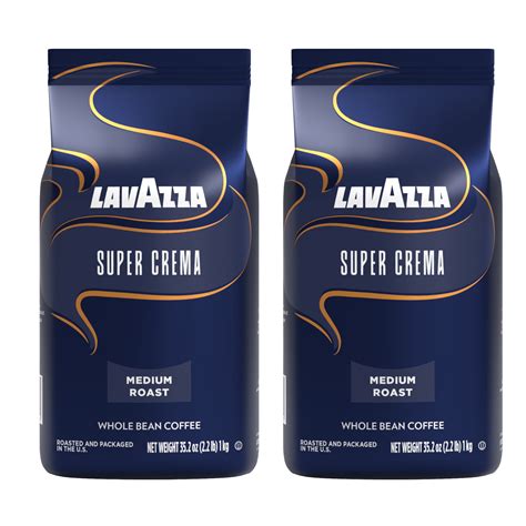 Lavazza Super Crema Italian Espresso Roast 22lb Whole Bean Coffee