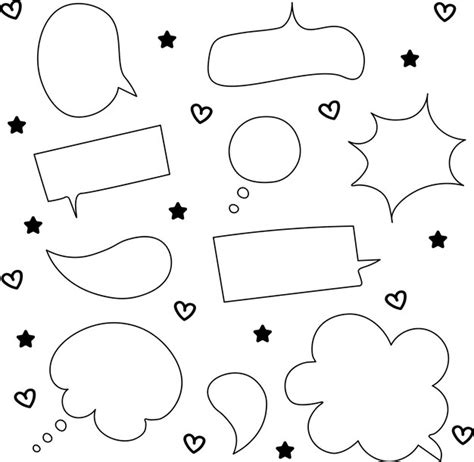 Premium Vector Conversation Bubbles Graphics Set