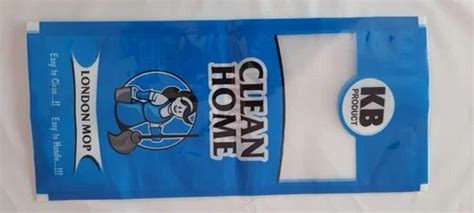 Mop Packaging Pouch At ₹ 220kg Printed Pouches In Hyderabad Id
