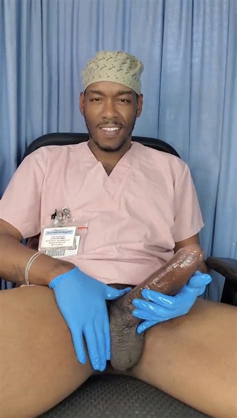 Hung Nurse Cums Work