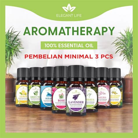 Jual Elegant Life Aromatherapy Essential Oil Minyak Diffuser Minyak Esensial Aromaterapi