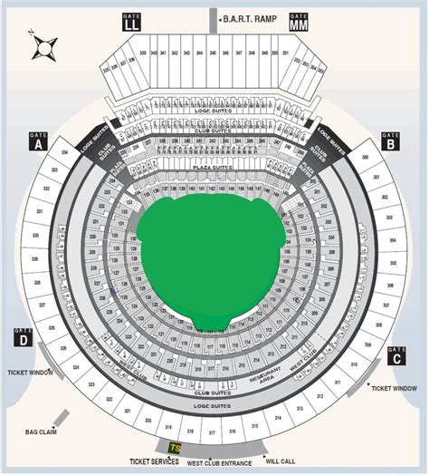 Oakland Coliseum Seating Chart With Seat Numbers Events 2026