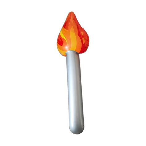 Inflatable Torch Prop Halloween Decorations 1pcs Fun Torch Inflates For Halloween Cosplay Fake