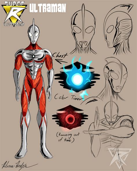 Ultraman Concept Art By Superr Illustrations On Deviantart