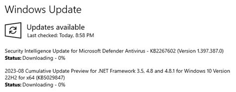 Windows Security Update Kb2267602 Wont Install Windows 10 Forums