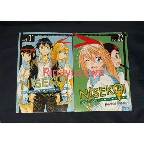Second Hand Comic Nisekoi 1 By Naoshi Komi Comics Shopee Philippines