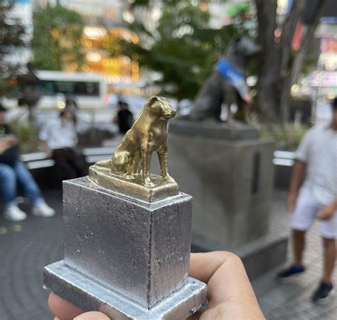 Stl File Hachiko Statue Scanned On Site 🇯🇵 ・3d Printable Model To