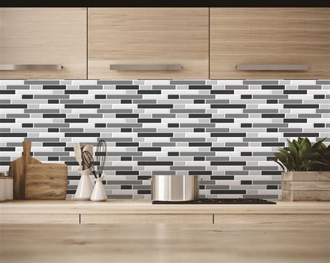 10 Sheets Peel And Stick Backsplash Tile 3d Self Adhesive Tile