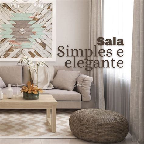 40 Ideias De Decoração De Sala Simples E Elegante