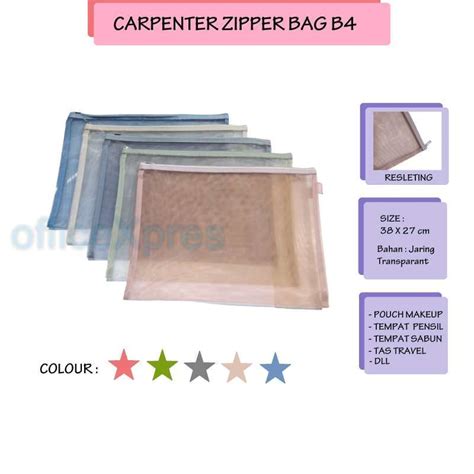 Jual Zipper Bag B4 Map Zipper Map Jaring Zipper Map Tas Jaring