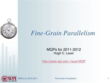 Ppt Fine Grain Parallelism Powerpoint Presentation Free Download