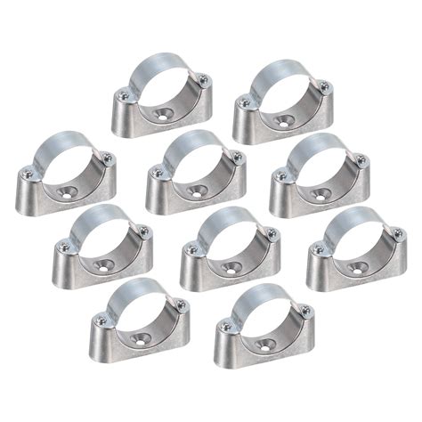 Uxcell 10pack Pipe Support Pipe Bracket Clamp Wall Mount Ceiling Mount