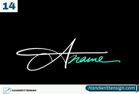 How To Sign My First Name With The Letter A In 2025