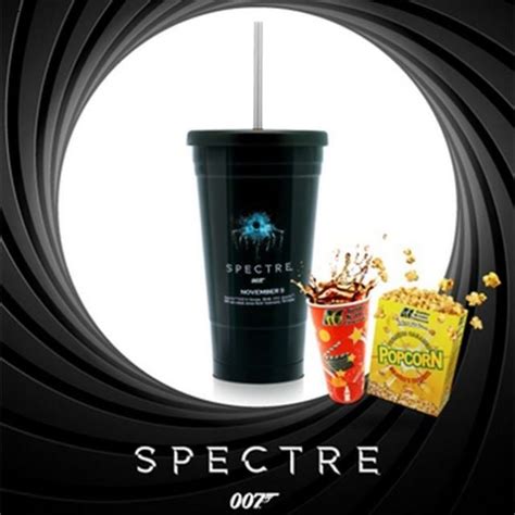 James Bond 007 Spectre Series Gsc Cinema Original Movie Popcorn