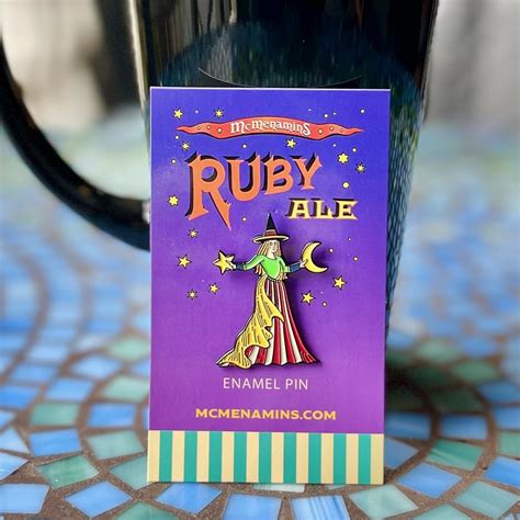 Ruby Enamel Pin Mcmenamins Online Shop