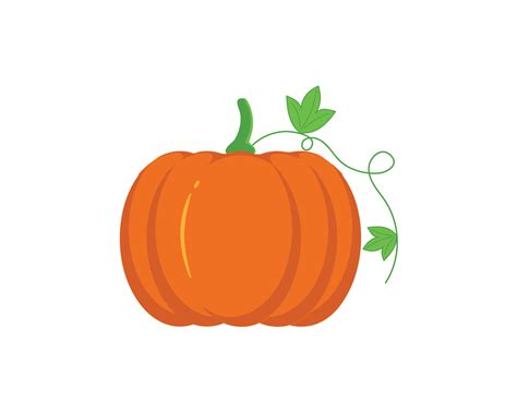 Pumpkin Illustration Design With Orange Color 24228241 Vector Art At Vecteezy