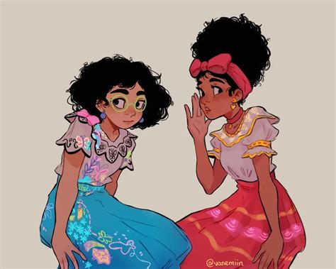 Encanto Sisters Encanto Cartoon Mirabel And Isabela Mirabel And Bruno