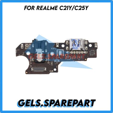 Jual Flexible Board Connector Charger Papan Cas Pcb Headset Hansfree Realme C21y C25y Mic