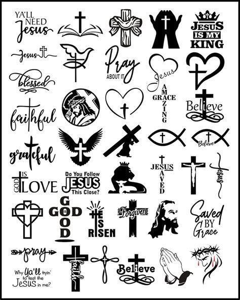 Religion Vector Art Bundle Instant Digital Download 40 Different