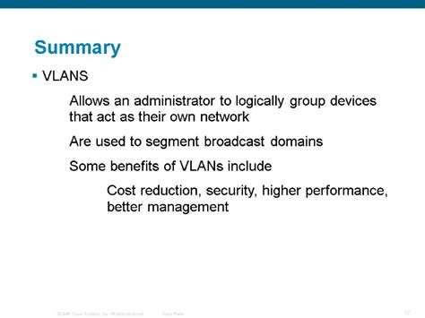 Vlans Lan Switching And Wireless Chapter 3