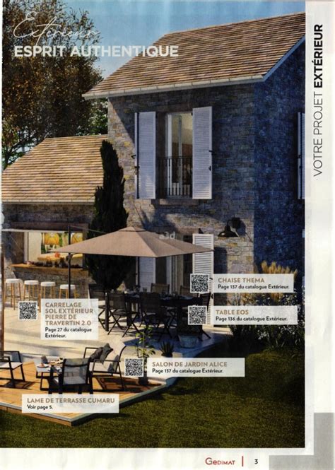 Gedimat Exterieur Terrasse Inspiration