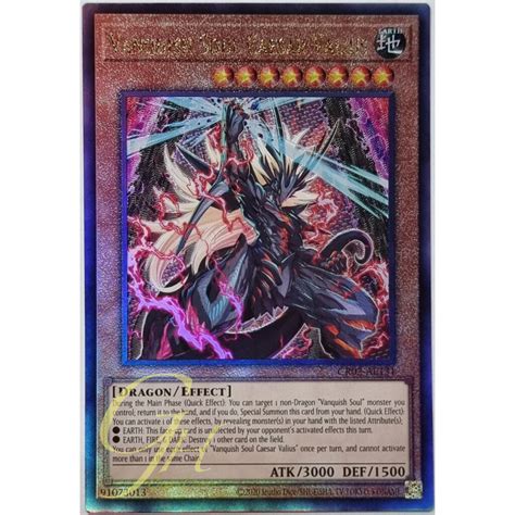 Yugioh Cr02 Ae131 Vanquish Soul Caesar Valius Ultimate Rare