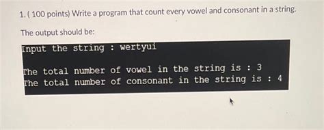 Solved Points Write A Program That Count Every Chegg