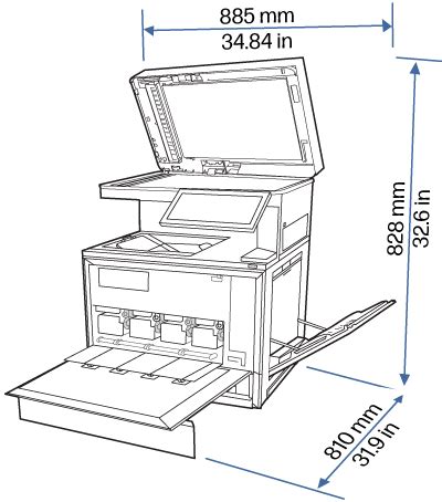Hp Color Laserjet Enterprise Mfp X58045 Setting Up The Printer