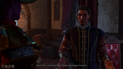 Raphael What A Lovely Specimen [mol] Is A Blushing Apple Begging To Be Plucked Karlach