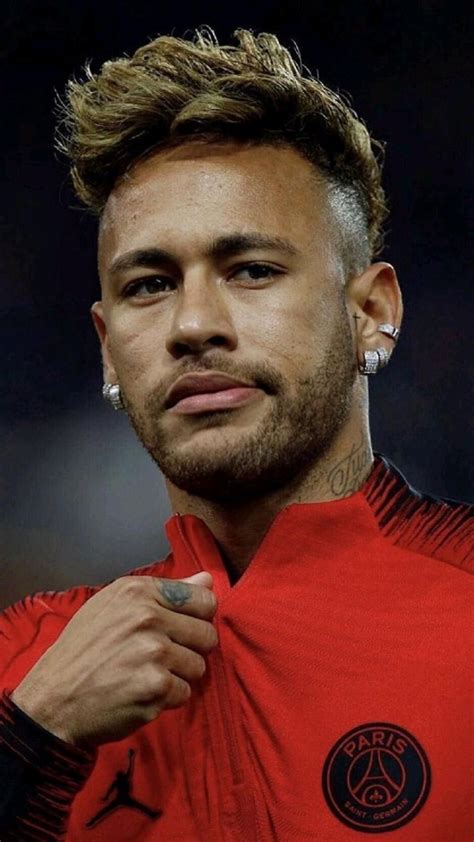 Neymar Jr Of Psg And His Dreadlocks Following The French Cup Match