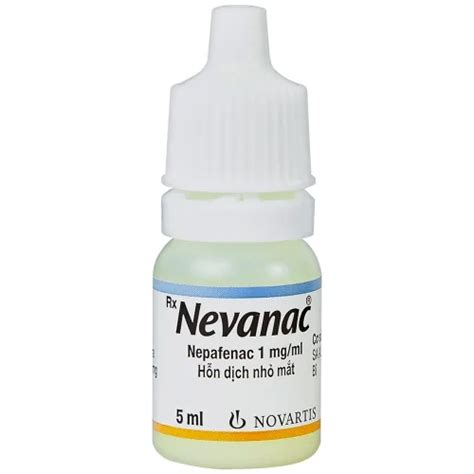 Nevanac Nepafenaco 1 Mg Con Frasco Gotero De 5 Ml Prixz Farmacia Online