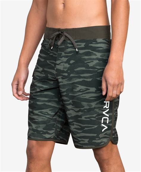 Mens Black Camo Swim Trunks Serafina Nielson