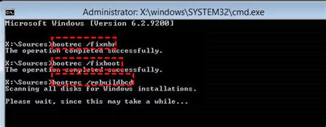 Bootrec Exe Rebuildbcd Add Installation Cardslasopa