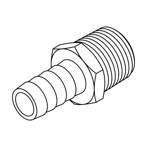 Hose Barb To Pipe