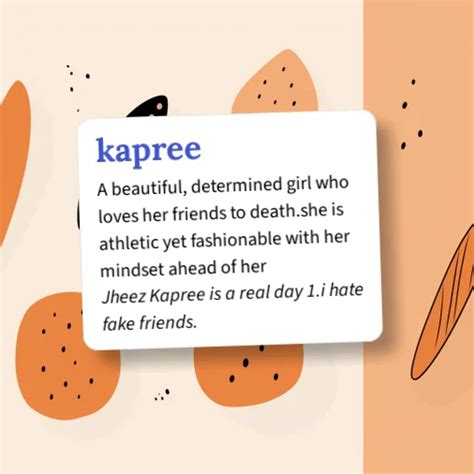 Urban Dictionary Kapree