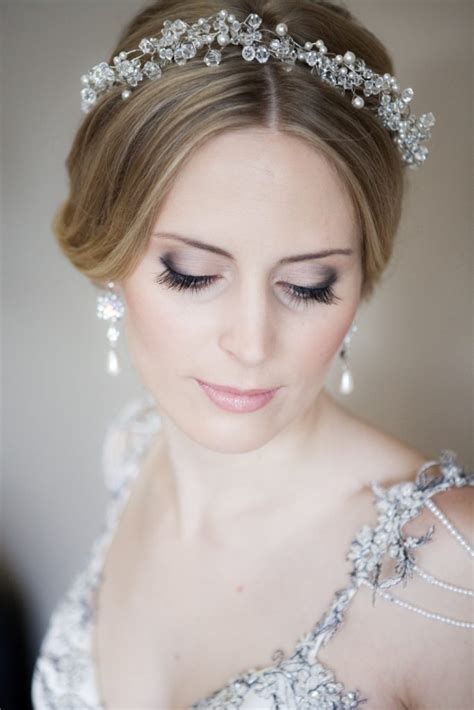 Soft Bridal Smokey Eyes With Low Bun Mobile Makeovers Hair And Makeup
