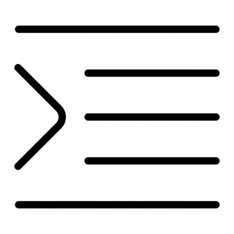 Indent Ui Edit Tools Editor Indentation Text Icon Download On