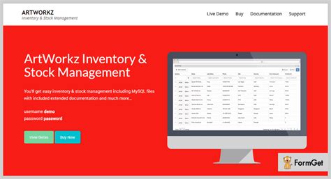 Best Stock Manager PHP Script FormGet