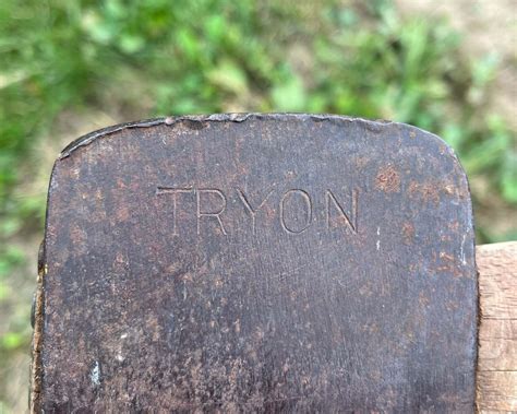 Tryon Axes Of Philadelphia Axe And Tool Museum