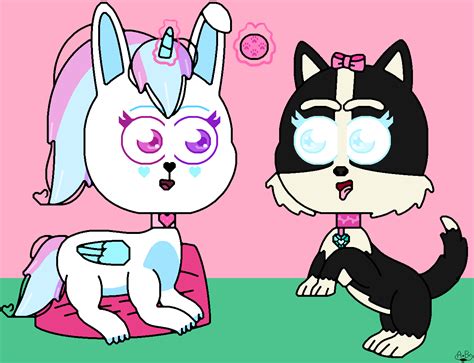 Pixie And Rosie By Arwenthecutewolfgirl On Deviantart