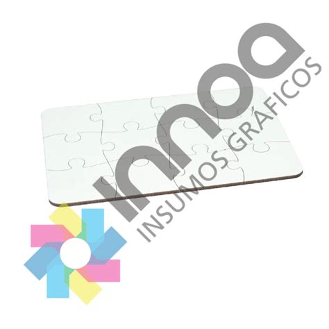 Rompecabezas 12 Piezas Madera Cristal 140cm X 200cm Innoa