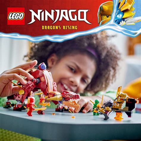 Lego 71793 Ninjago Heatwave Transforming Lava Dragon Building Toy Set