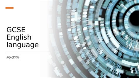 Introduction To Gcse English Inference And Language Analysis