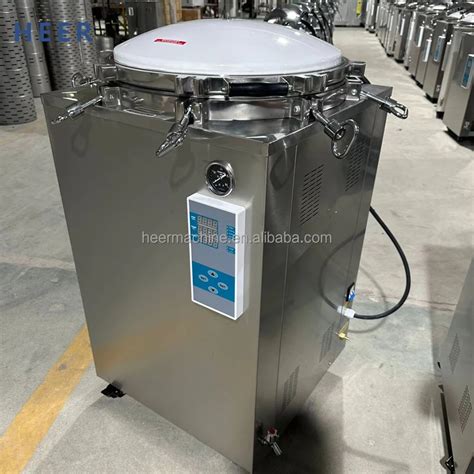 Vertical Autoclave Sterilizer 35 50 75 100 150 Litres Canned Food