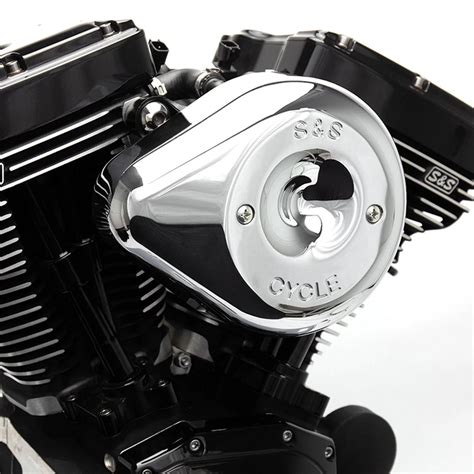 Sands Cycle Air Cleaner Kit Stealth Teardrop Chrome 170 0524b Best