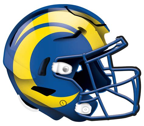 Los Angeles Rams Helmet Cutout 24in Fan Creations Ga