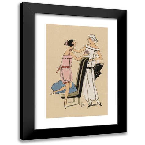Anonymous 11x14 Black Modern Framed Museum Art Print Titled Jerseris